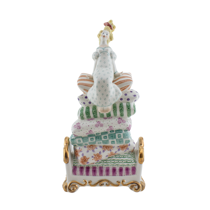 Porcelain statuette The Princess and the Pea | Order a figurine The ...