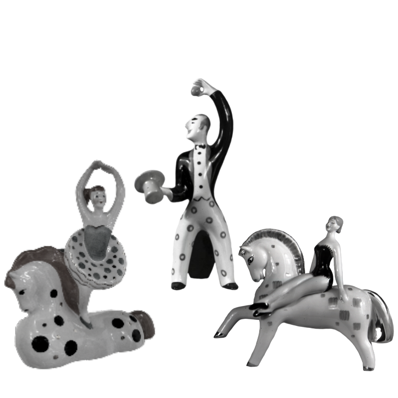 Porcelain statuette Circus | Order a figurine Circus at Kyivporcelain